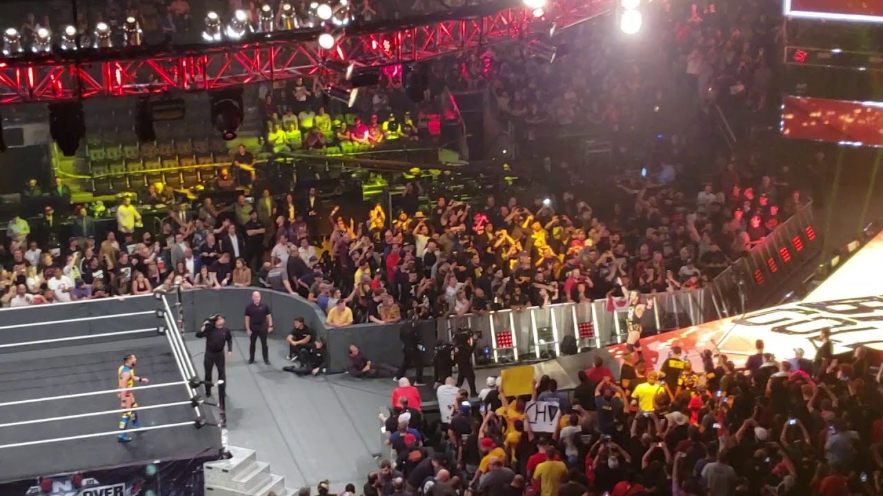 Adam Cole and Johnny Gargano entrances // NXT Takeover Toronto (fan ...