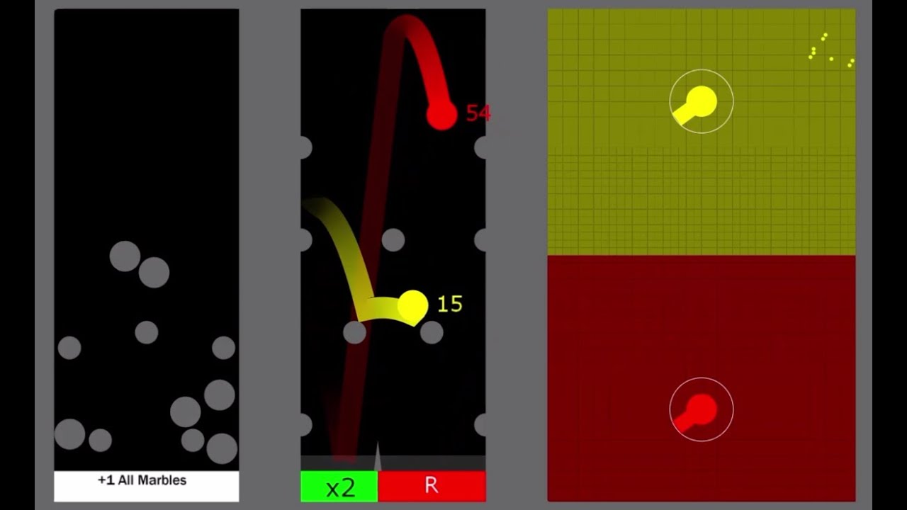 (Marble Battle #3) war of marbles, multiply or release, who will win ...