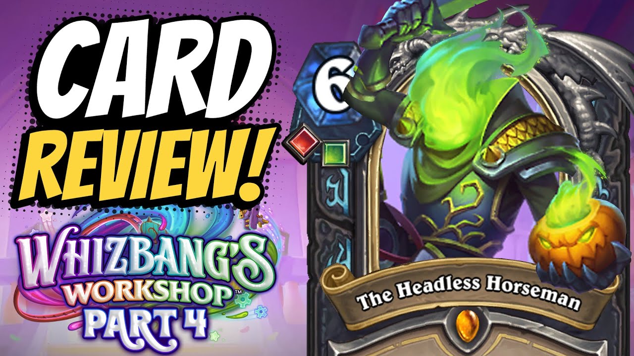 A NEW HERO CARD!! The Headless Horseman is scary! | Whizbang Review #4 ...
