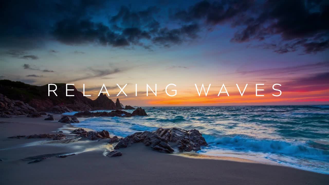 RELAXING OCEAN WAVE SOUNDS for deep sleep, focus, study, and meditation ...