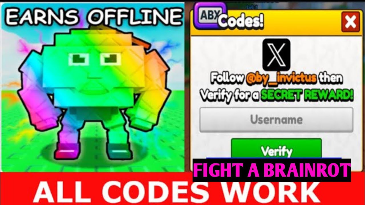 “Latest Roblox Fight a Brainrot Codes & How to Redeem Them” - YouTube