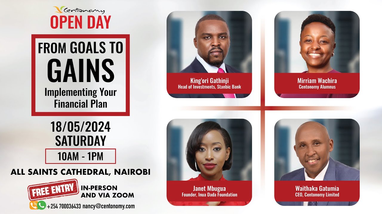 Centonomy Open Day - From Goals to Gains : Implementing Your Financial Plan #CentonomyOpenDay ...