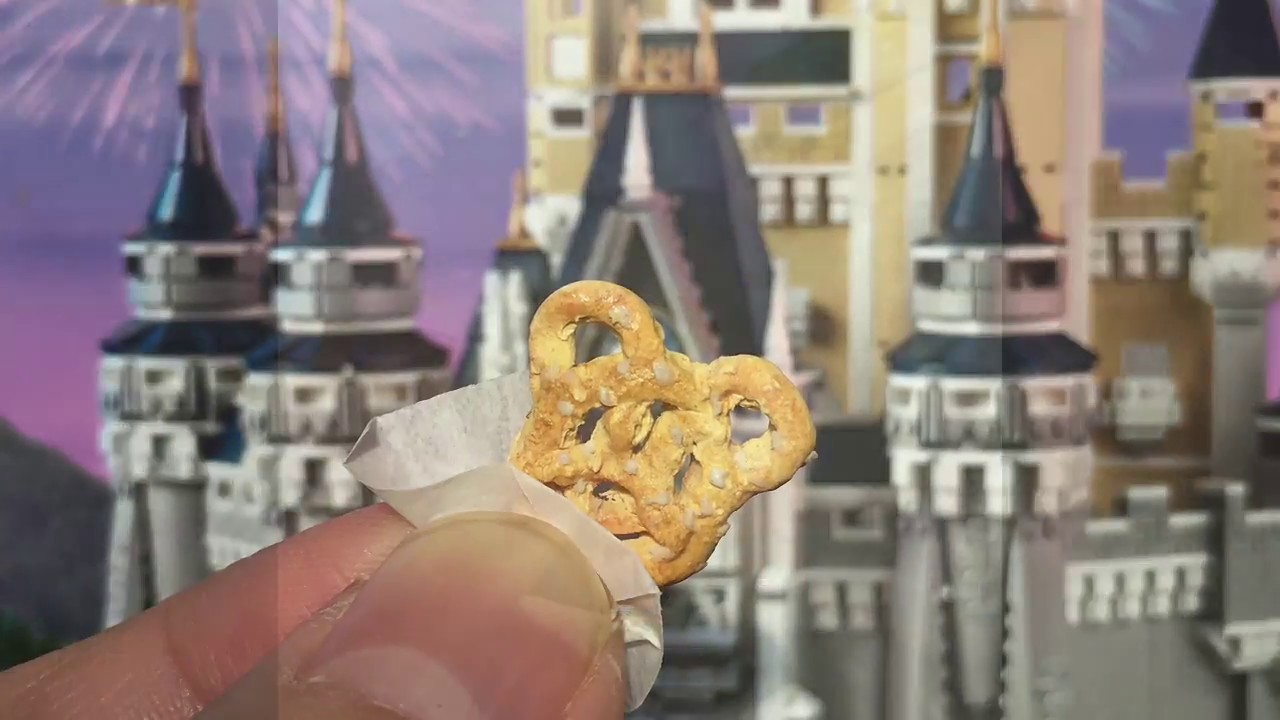How To Make Miniature Mickey Pretzel With Polymer Clay - YouTube