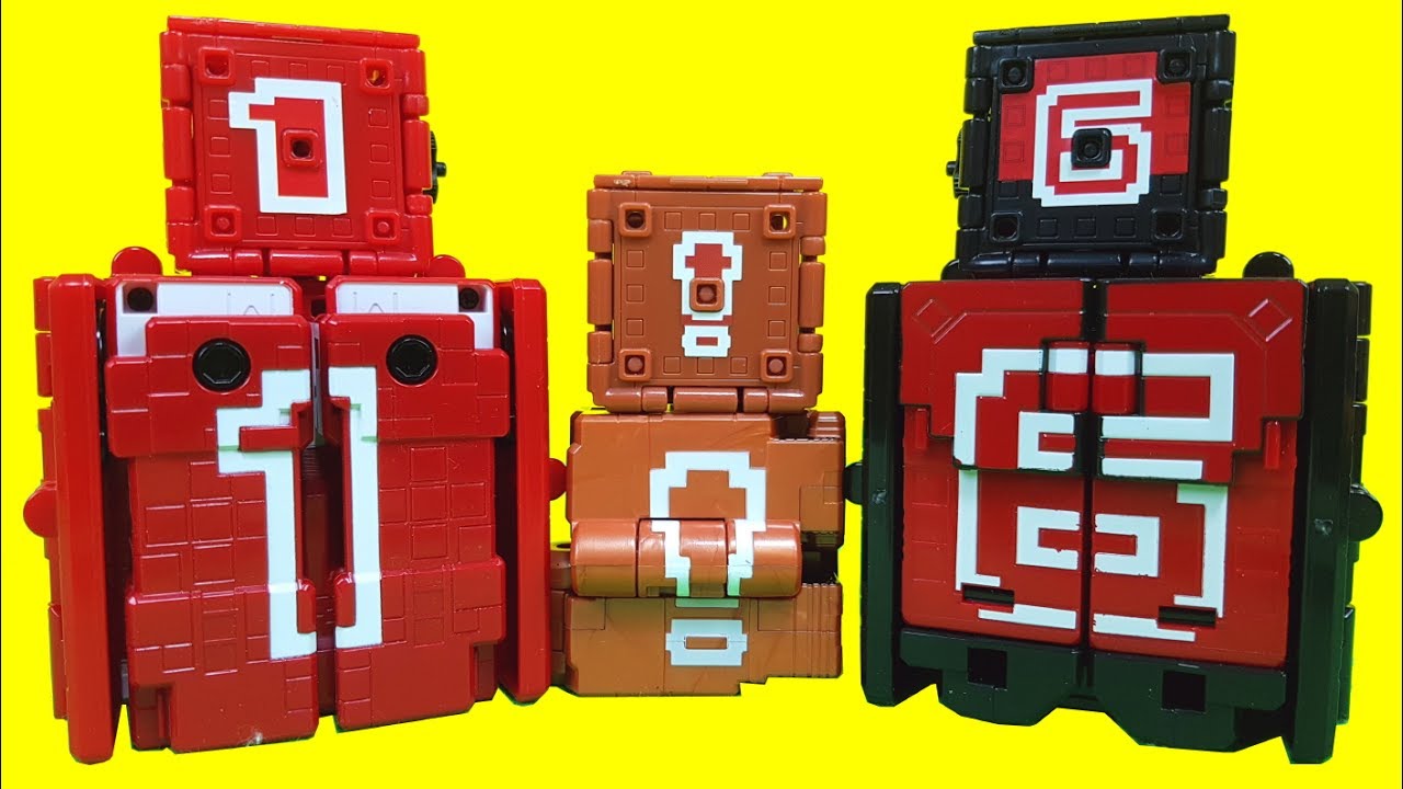 파워레인저 애니멀포스 장난감 미니큐브 베어 이글 고릴라 소개 동영상 Power ranger Doubutsu Sentai ...