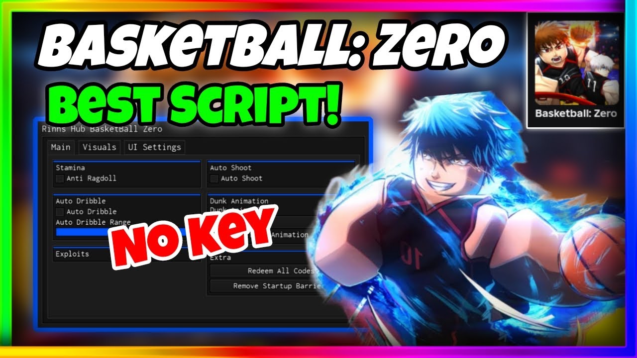 🏀 Basketball Zero Script No Key 2025 - Auto Dribble | Auto Shoot ...