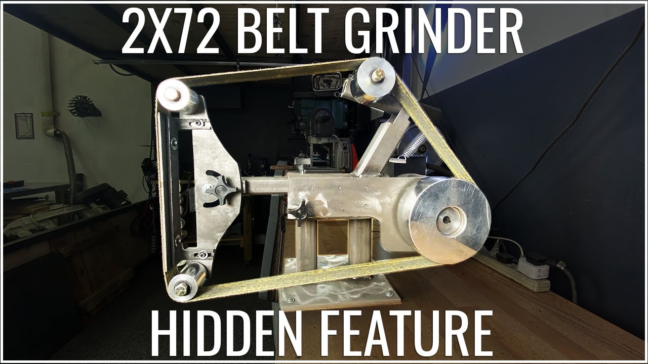 2x72 Belt Grinder Hidden Features For Knifemaking - YouTube