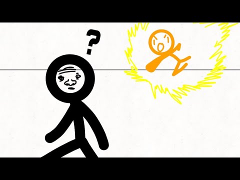 Stickman get punched super hard #animation #art #stickman - YouTube