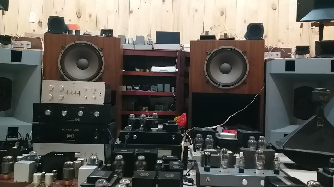 YL acoustic 4 way D 5500G . D 3500G . D 1800G . bass altec 416-8b và 300b hashimoto full . - YouTube