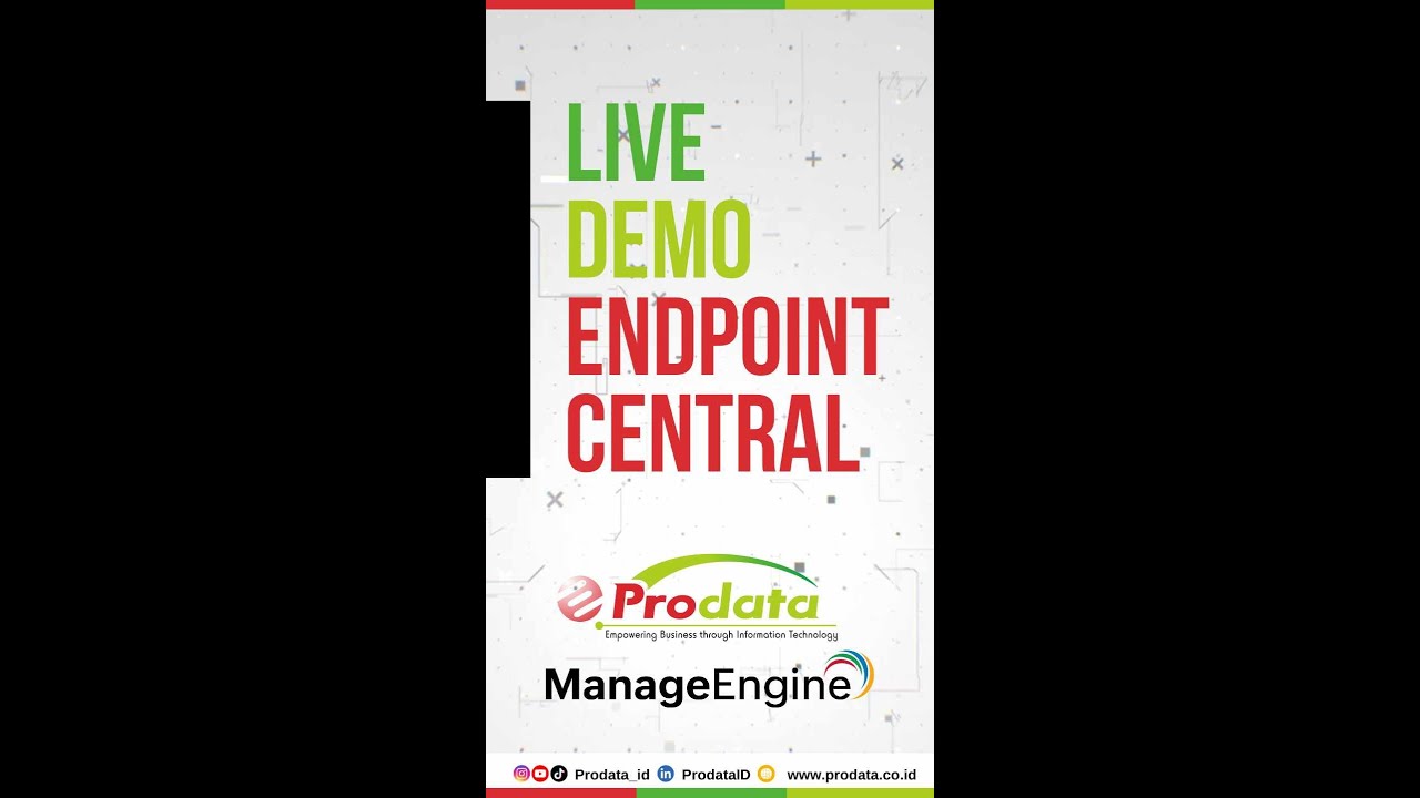 Endpoint Central Live Demo: Automasi IT Management Tanpa Ribet - YouTube