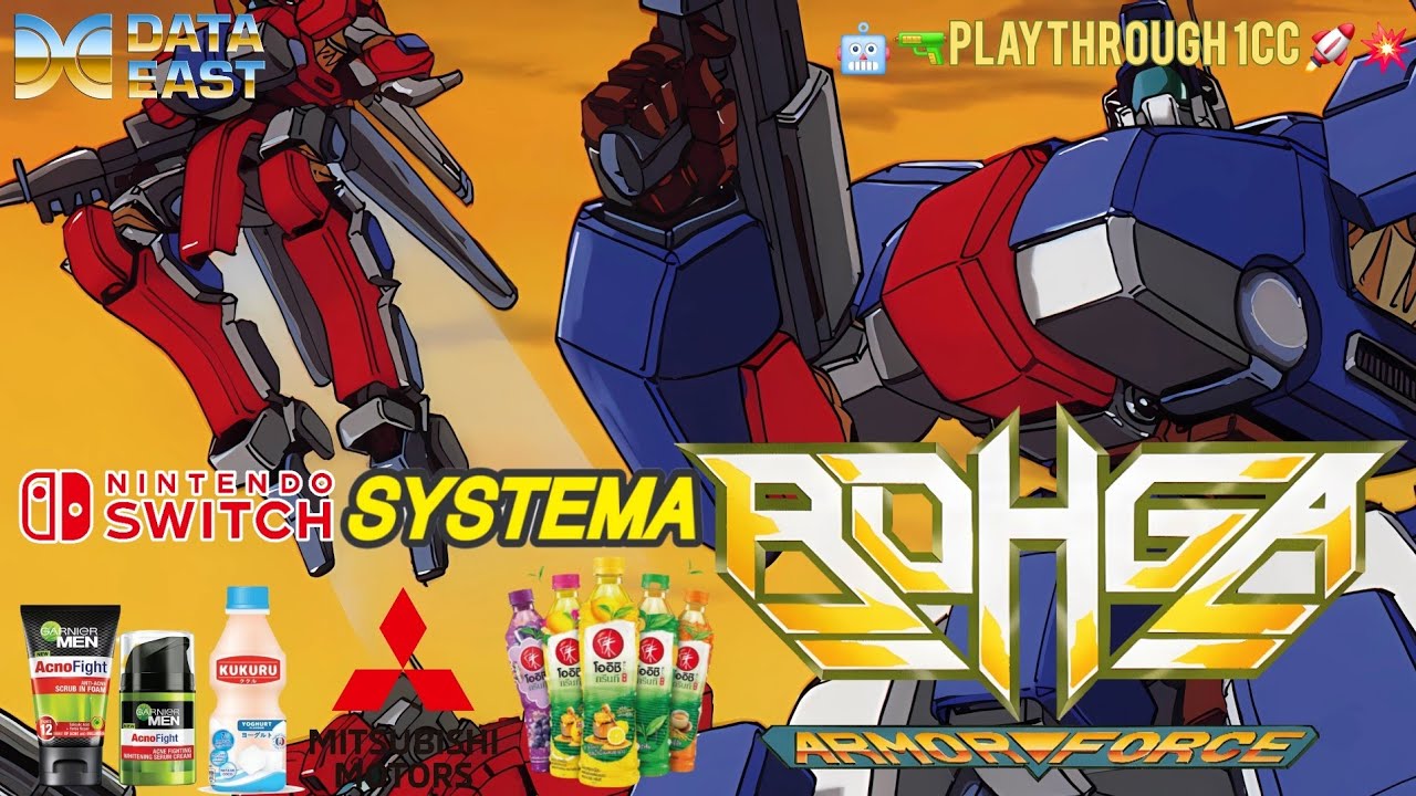 Rohga Armor Force Arcade Playthrough 1CC - YouTube