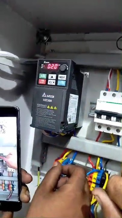 DELTA VFD ME300 OVD ERROR RESETTING - YouTube