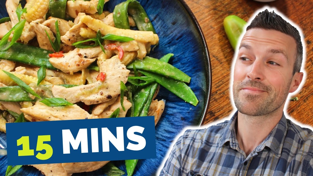 Rapid Turkey Satay Stir-Fry: Ready In Under 15 Minutes! - YouTube