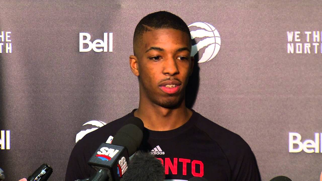 Raptors Shootaround: Delon Wright - May 3, 2016 - YouTube