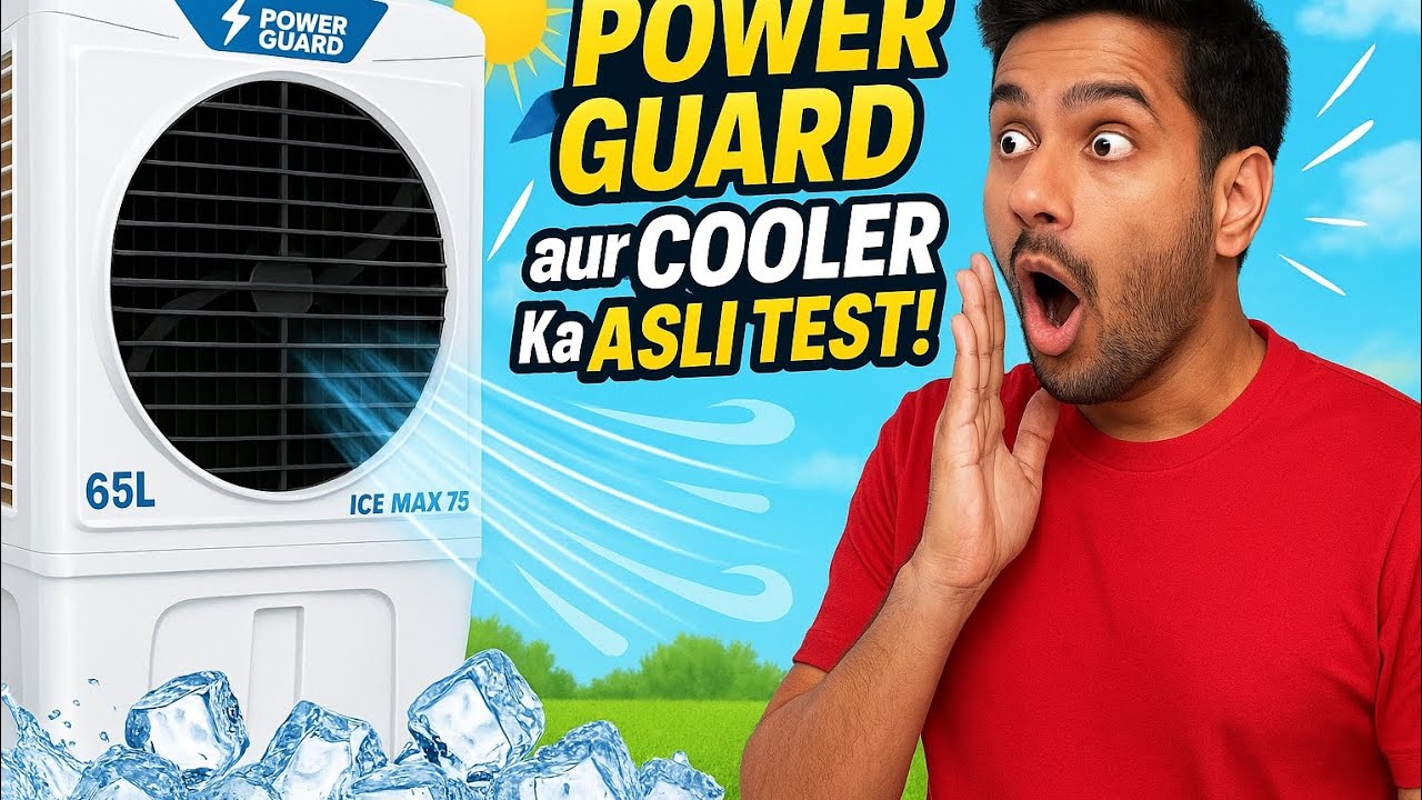 Power guard 65 Liter air cooler review - YouTube