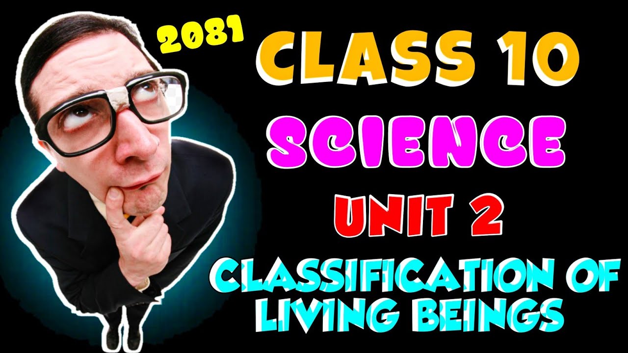 Class 10 Science Unit 2 exercise in English | Unit 2 Classification of living beings exercise ...
