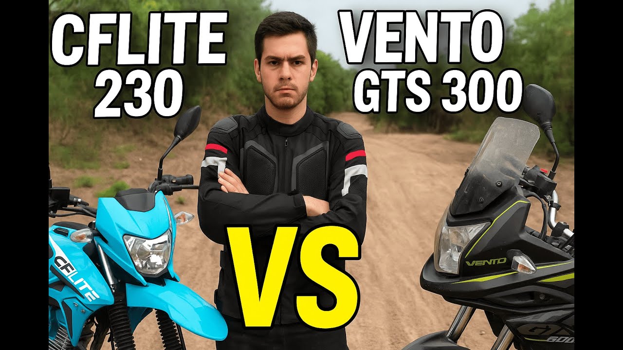 CFMOTO CFLite 230 vs Vento GTS 300 🚀 | ¿La mejor opción dual-sport 2025 ...