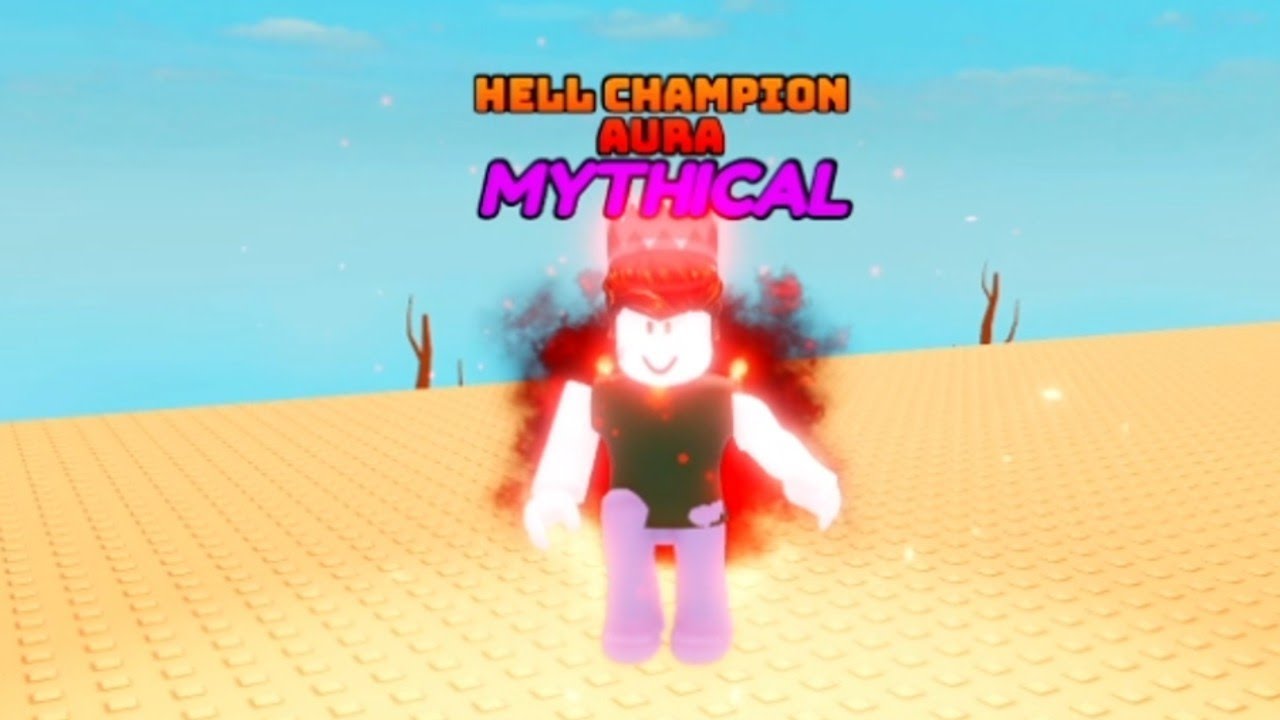 Find the Auras - Where to Find the Hell Champion Aura (Roblox) - YouTube