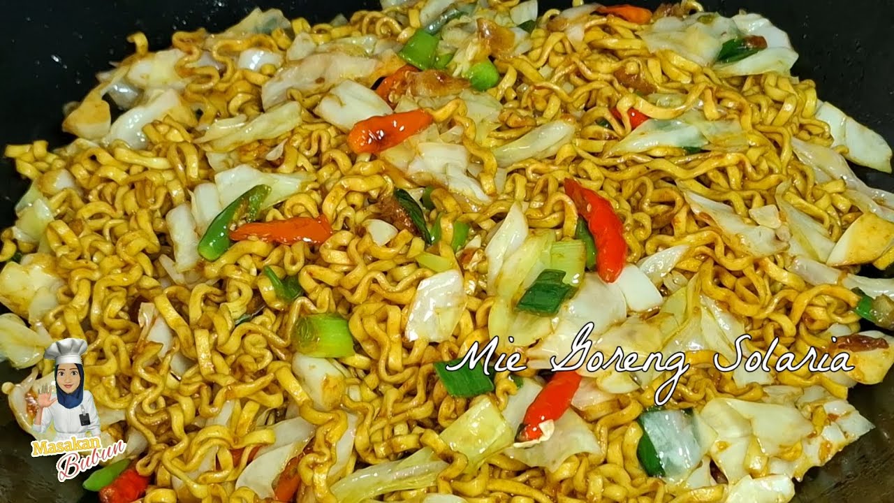 MIE GORENG SOLARIA - YouTube