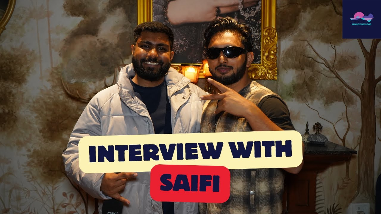 SAIFI Interview | DOUBLE DOWN | Album launch | Midnite Reviews - YouTube