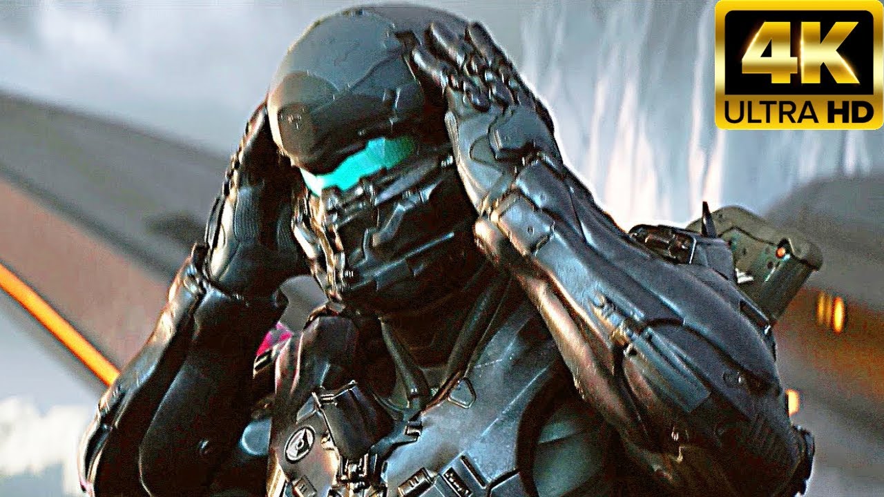 Halo Master Chief Vs Spartan Locke Fight Scene (2024) 4K ULTRA HD - YouTube