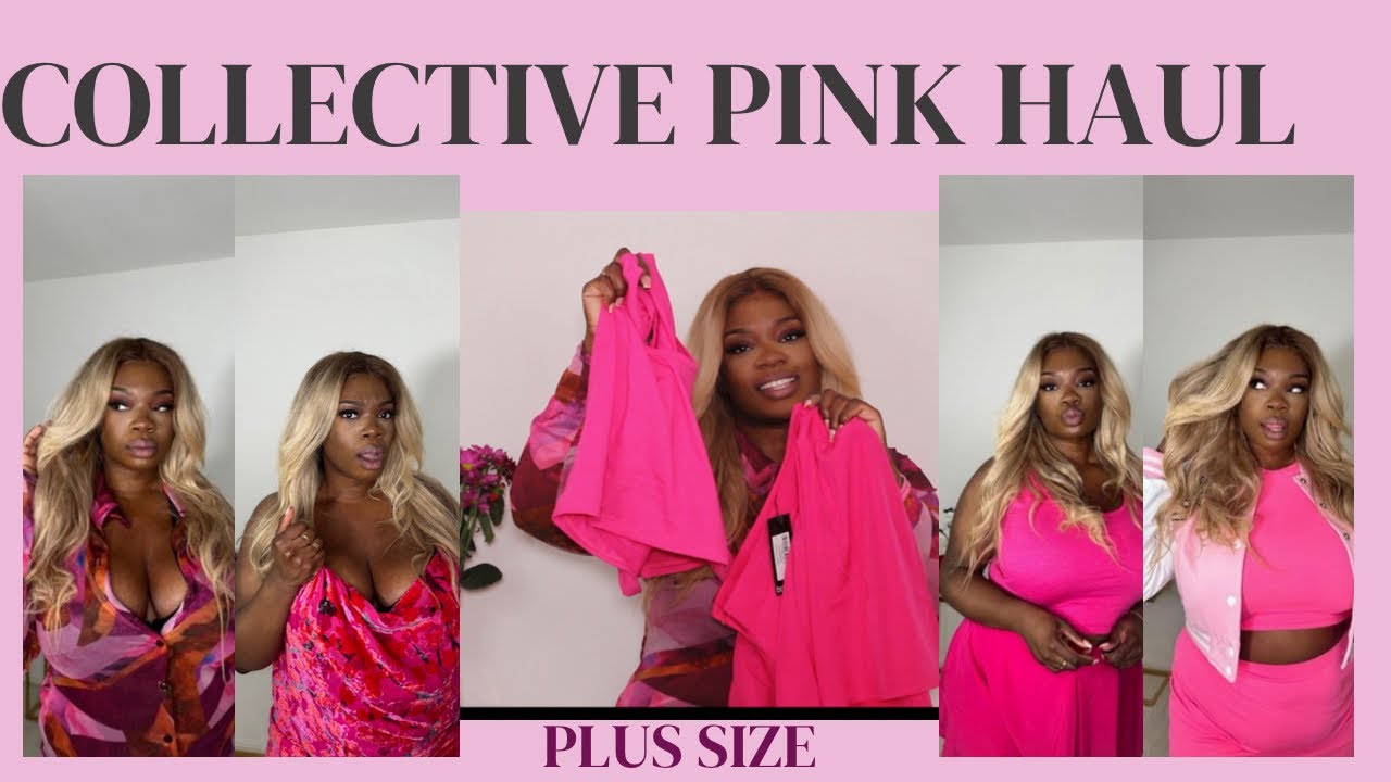 EPIC PINK COLLECTIVE PLUS-SIZE HAUL | PLT/ RIVER ISLAND/ ASOS/ BOOHOO ...