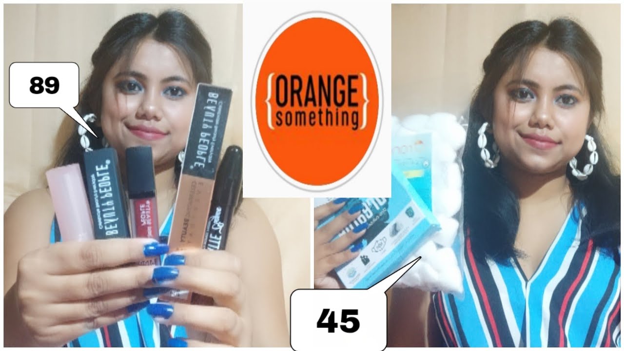 Orange Something Products Review || Detailed video with Haul and Review ...
