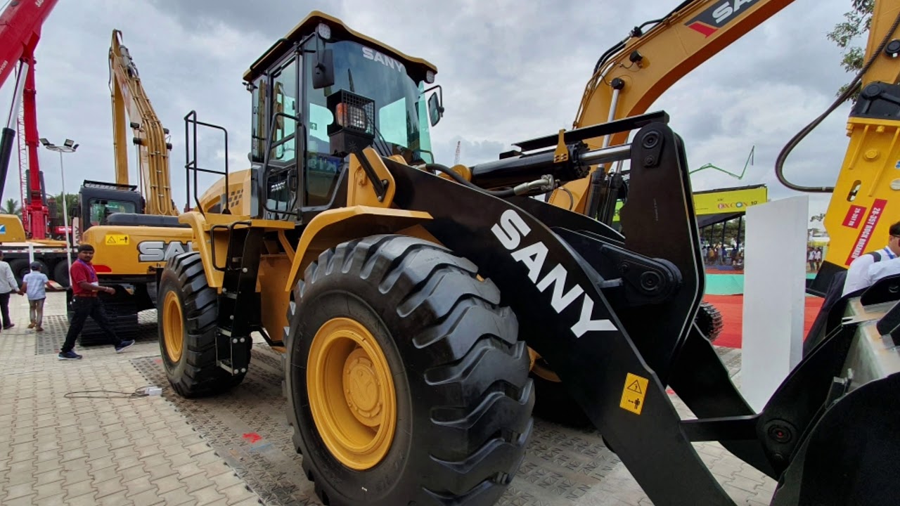 Sany construction equipment | Excon 2019 - YouTube