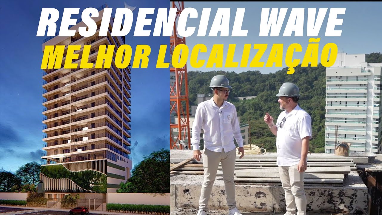 Residencial Wave 🌊 na melhor localização do Canto do Forte em Praia ...