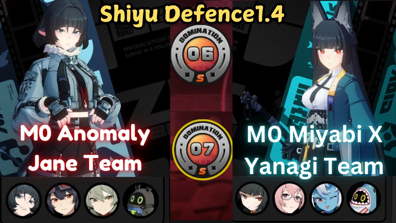 Budget Build Miyabi x Yanagi & Jane x Grace Anomaly Team | Shiyu ...