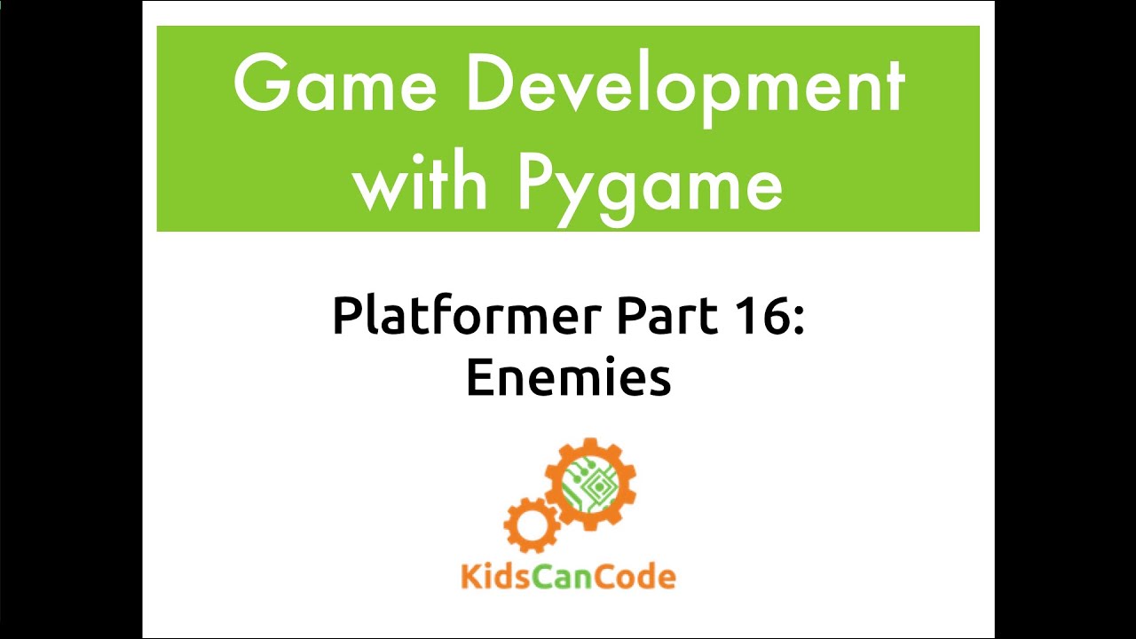 Pygame Platformer Part 16 Enemies Youtube 9210