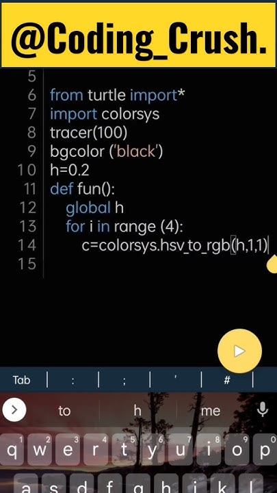 Draw Amazing 🤩 Moving Spiral Using Python Turtle Codingstatus Python