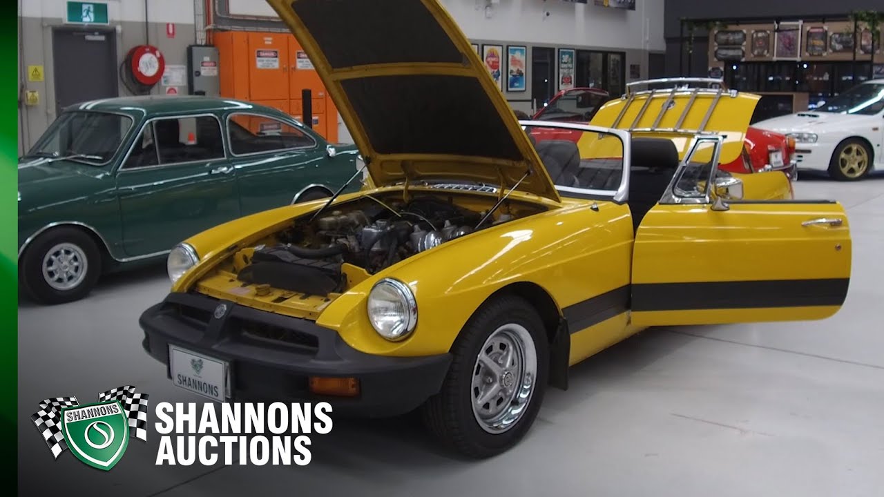 1978 MG B 'Rubbernose' Roadster (RHD) - 2022 Shannons Winter Timed ...