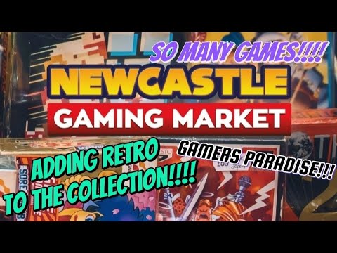 Newcastle Gaming Market So Much Retro & Epic Pickups - YouTube