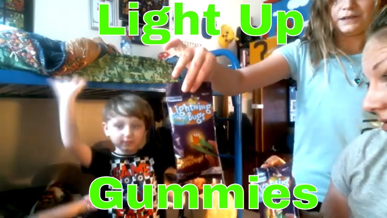 Lightning Bugs Light Up Gummies - YouTube