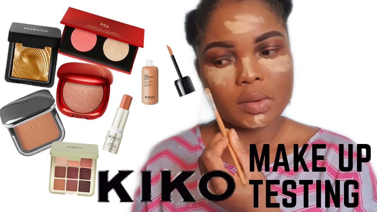 TESTING KIKO MAKEUP/FULL FACE FIRST IMPRESSIONS - YouTube