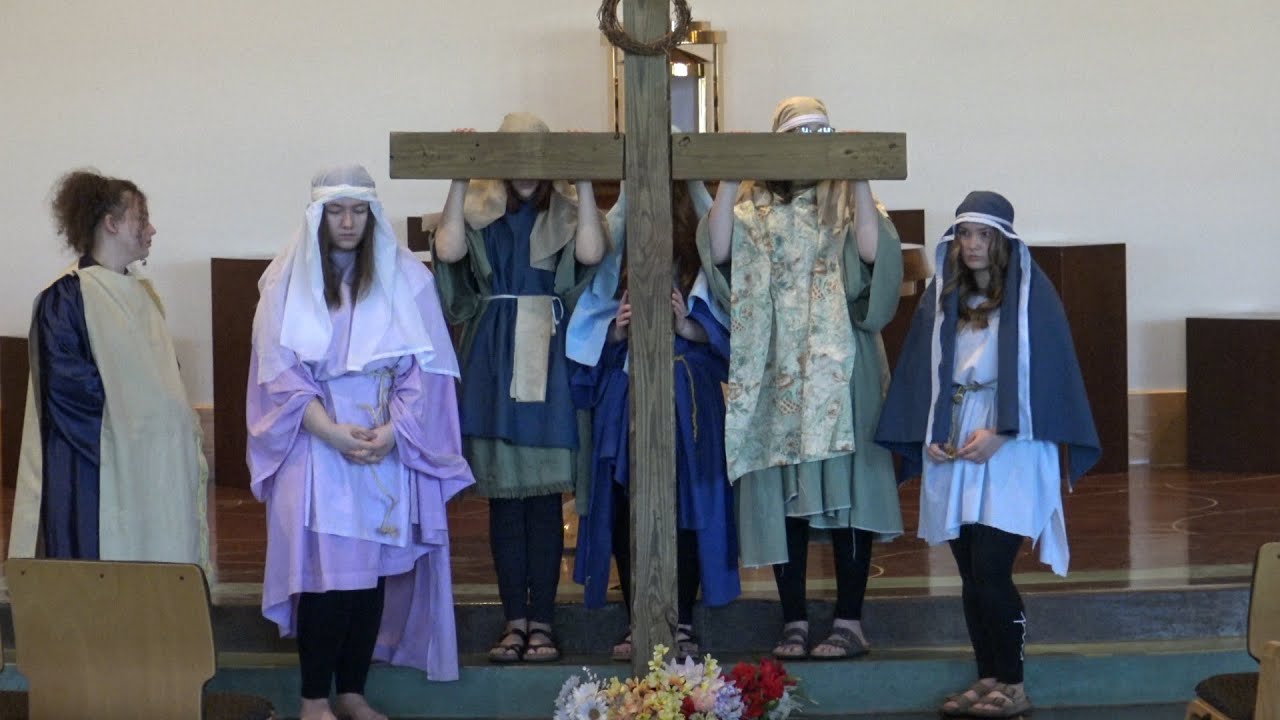 The Passion - Sacred Heart Catholic 8th Grade Class of 2022 - YouTube