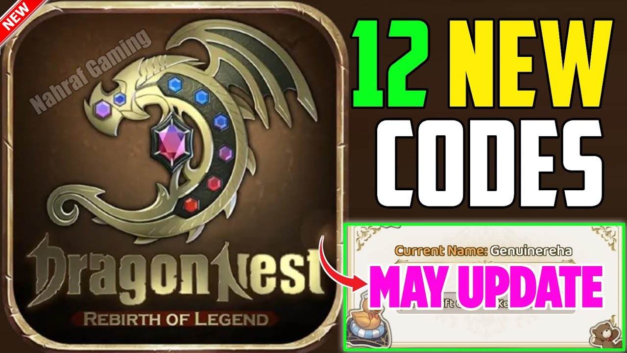 *New* Dragon Nest Rebirth of Legend Gift Codes May 2025 | Dragon Nest Codes - How to Redeem Code ...
