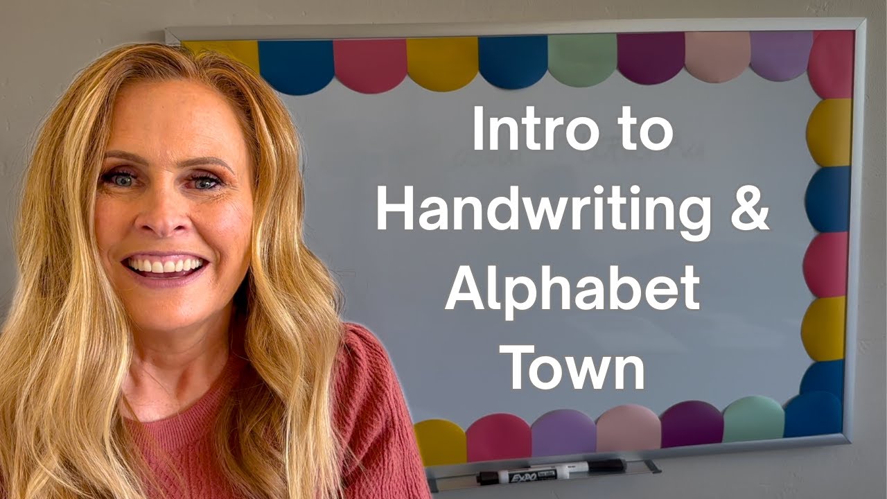 Alphabet Town Adventures Lesson 1: Intro to Handwriting & Alphabet Town ...