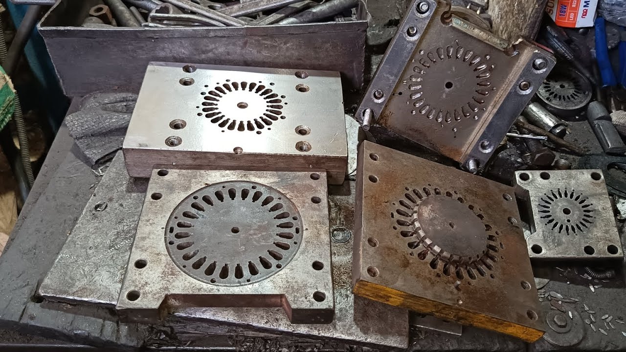 stamping die repair - YouTube
