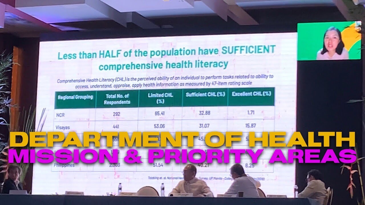DEPARTMENT OF HEALTH Mission and Priority Areas | presented by Ms ...