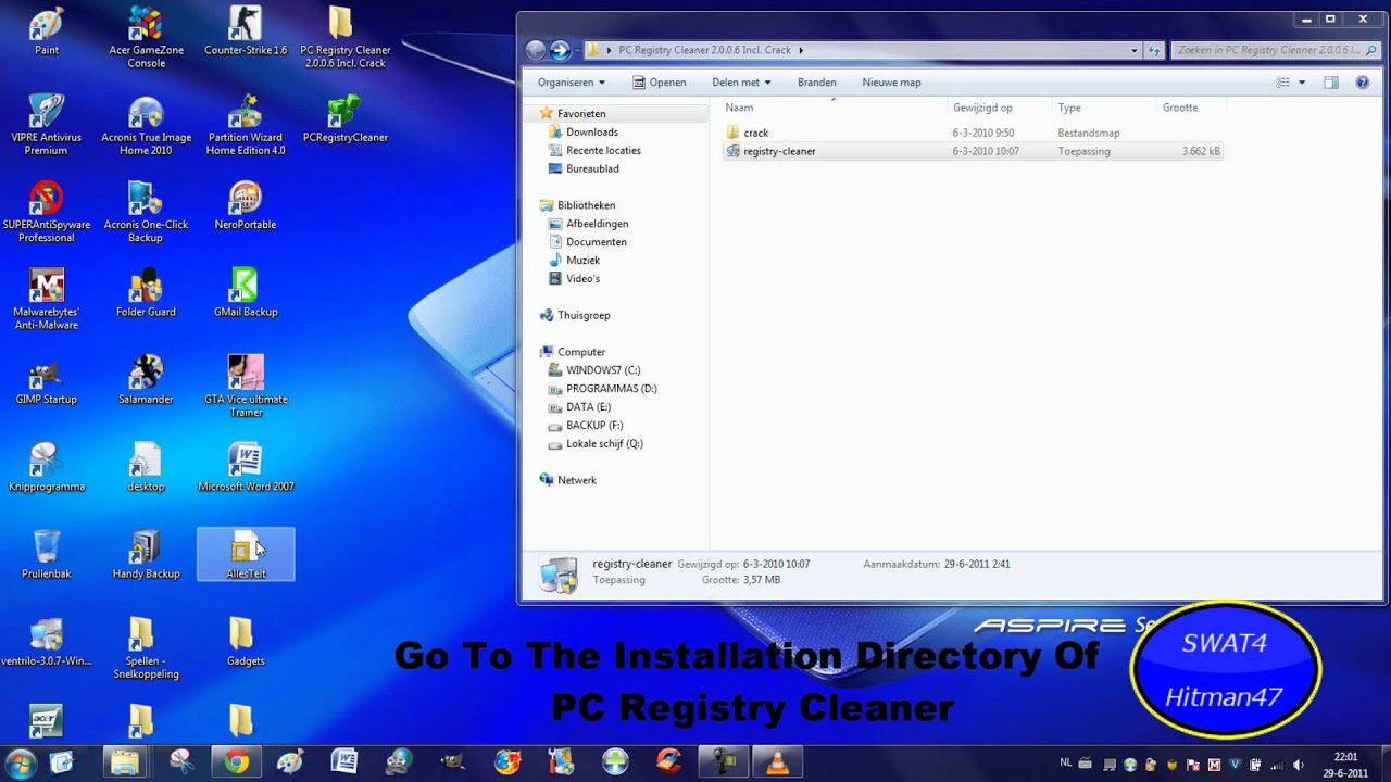 PC Registry Cleaner 2.0.0.6 Incl. Crack 2011 - YouTube