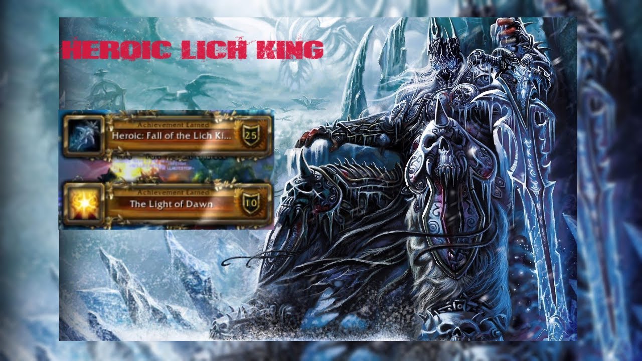 [KILL] Heroic Lich King ~ WiLLNOTSTOP - YouTube