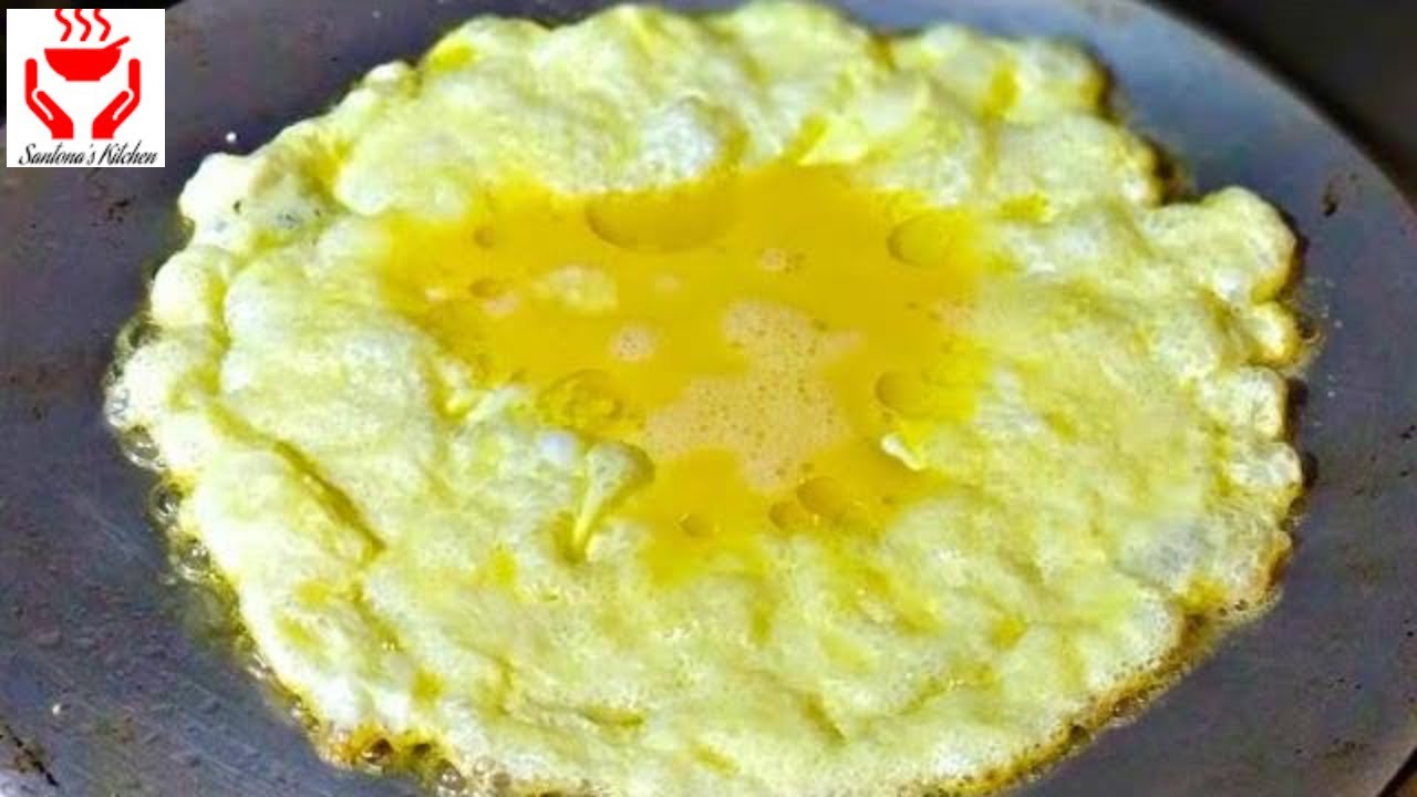 French Butter Omelette I How to make Butter Omelette I Fluffy Omelette ...
