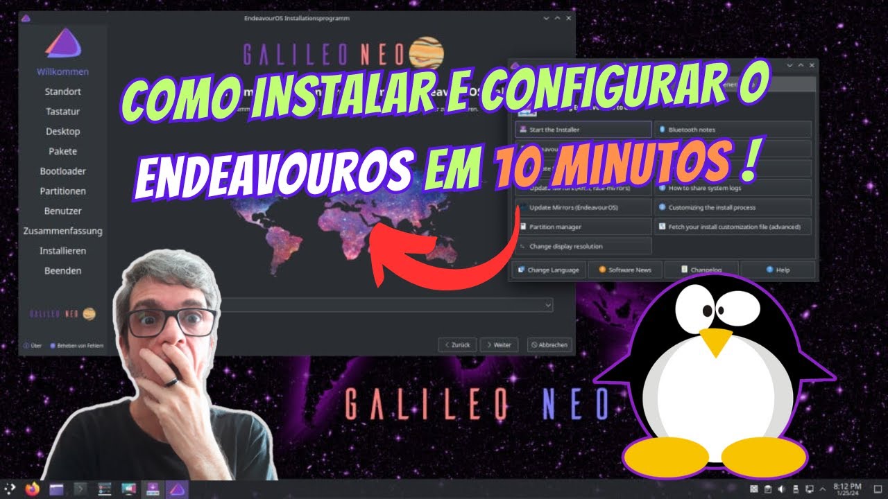 Como INSTALAR e CONFIGURAR o EndeavourOS em 10 Minutos!🐧 - YouTube