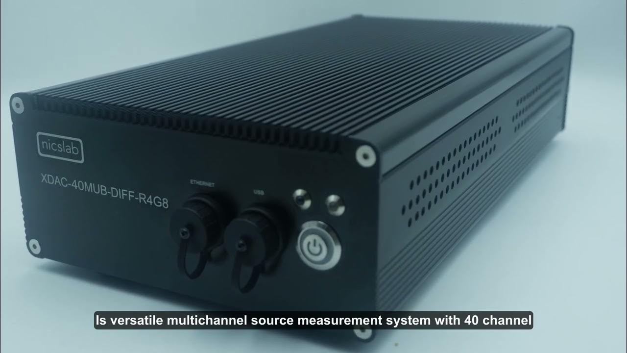 XDAC-40MUB-DIFF-R4G8: Multichannel Source Measurement Unit with Differential Output | Nicslab ...