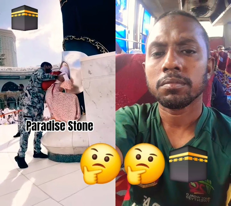 Girl Kisses the Holy Hajar Aswad with Love & Respect | A Blessed Moment in Makkah 🕋#shorts # ...