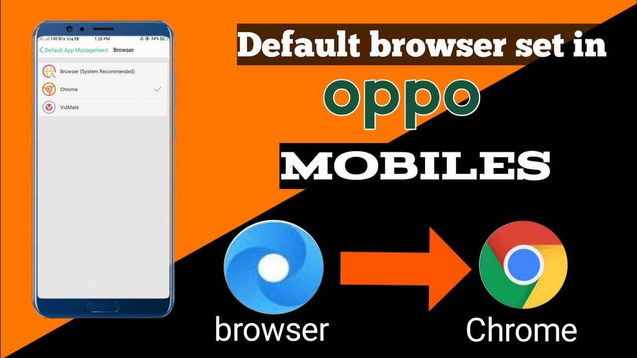 Default browser set in oppo mobiles.how to set default browser on any ...