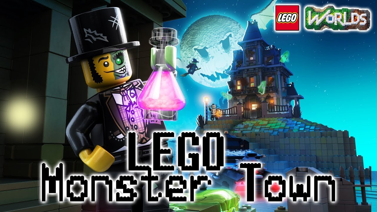 LEGO Monster Town: Building Bricksburg - YouTube