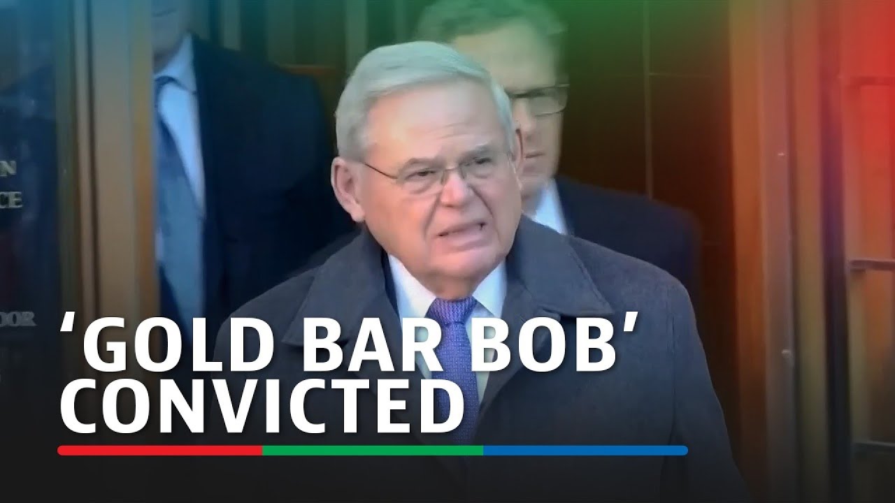 Former US Senator Bob Menendez sentenced to 11 years in prison in gold ...