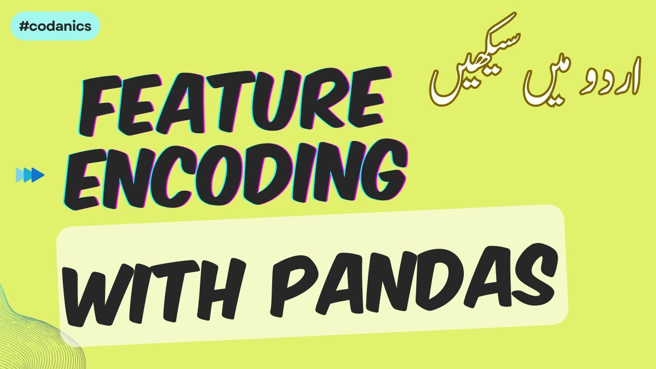 Feature Encoding With Pandas Python Youtube